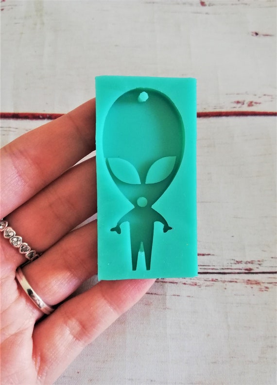 Alien silicone mold for resin and polymer clay creations | Etsy