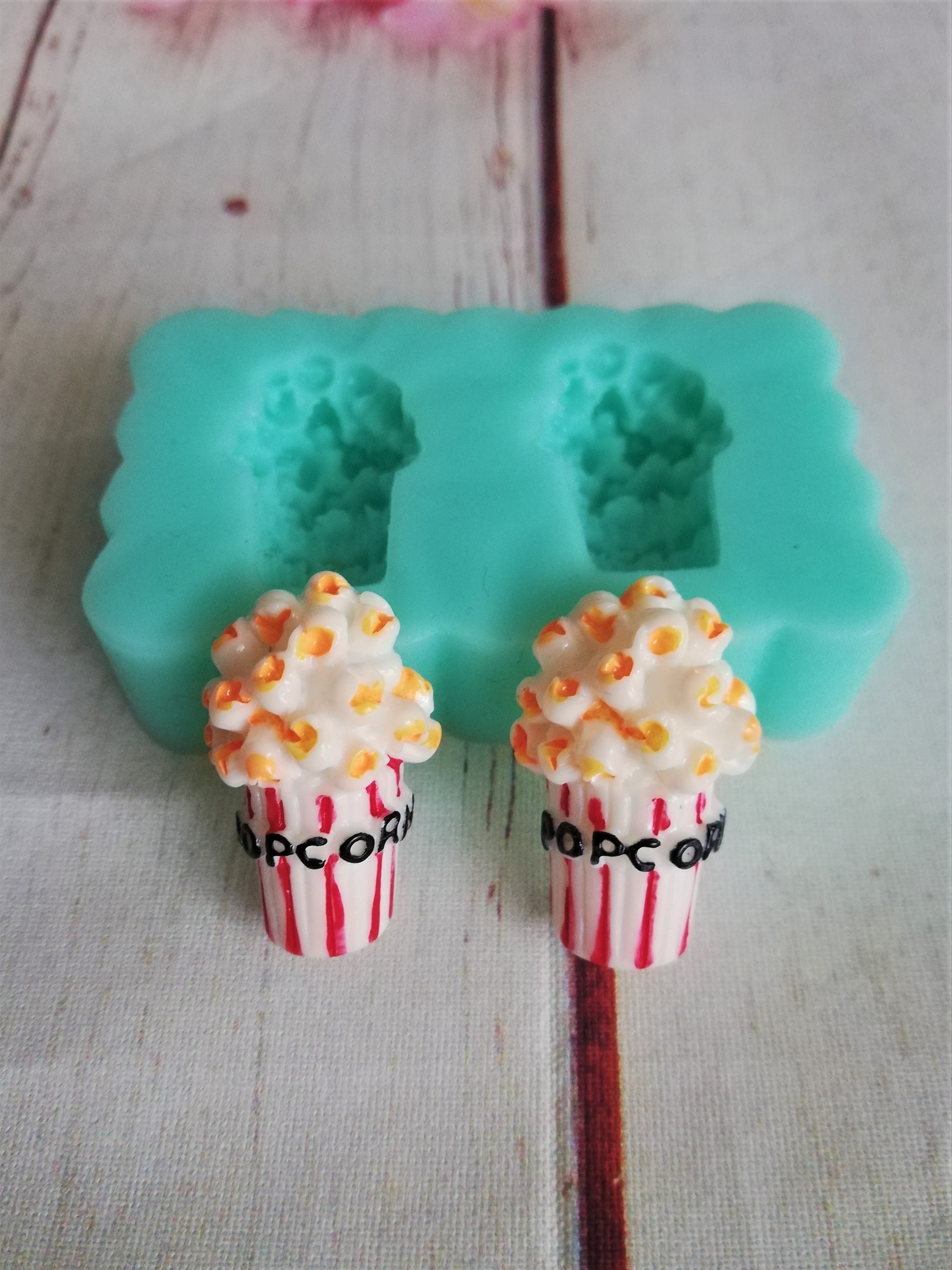 Popcorn Silicone Mold for Resin and Polymer Clay Creations - Etsy UK