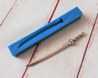 Tools Craft Supplies & Tools Miniature Sword Mold Japanese Katana Mold ...