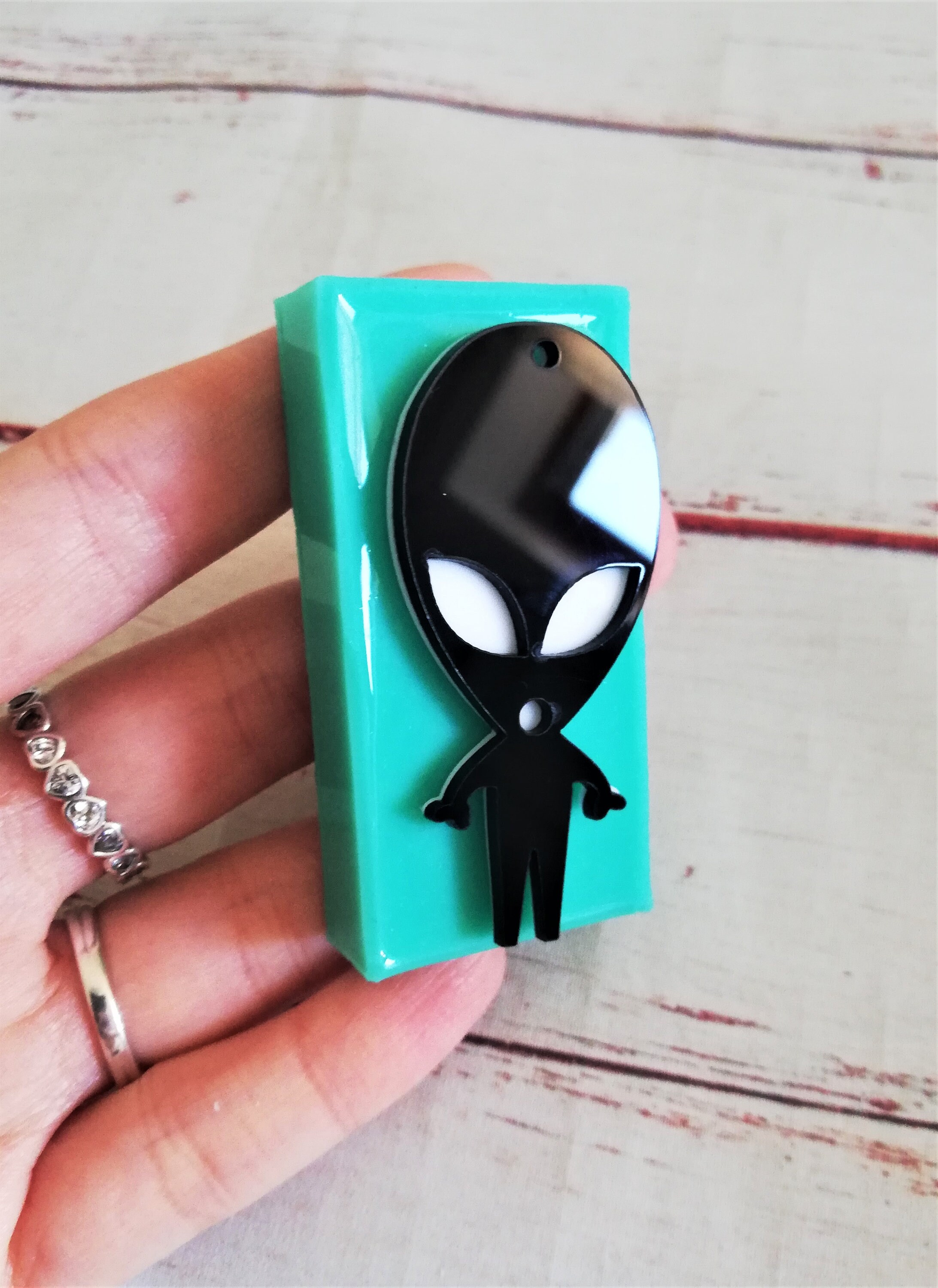 Alien Silicone Mold for Resin and Polymer Clay Creations - Etsy