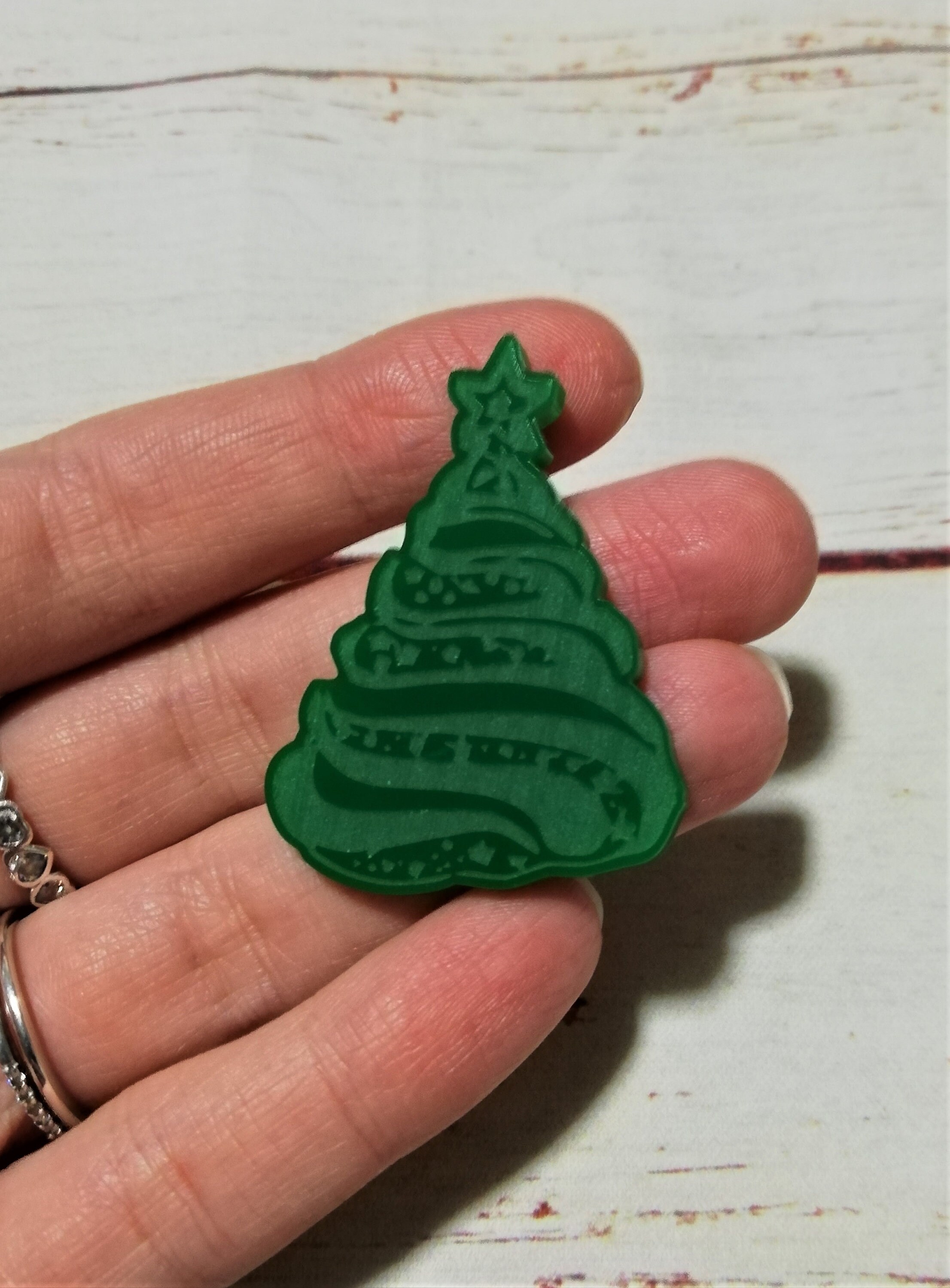 Christmas Tree Silicone Mold for Resin and Polymer Clay Creations ...