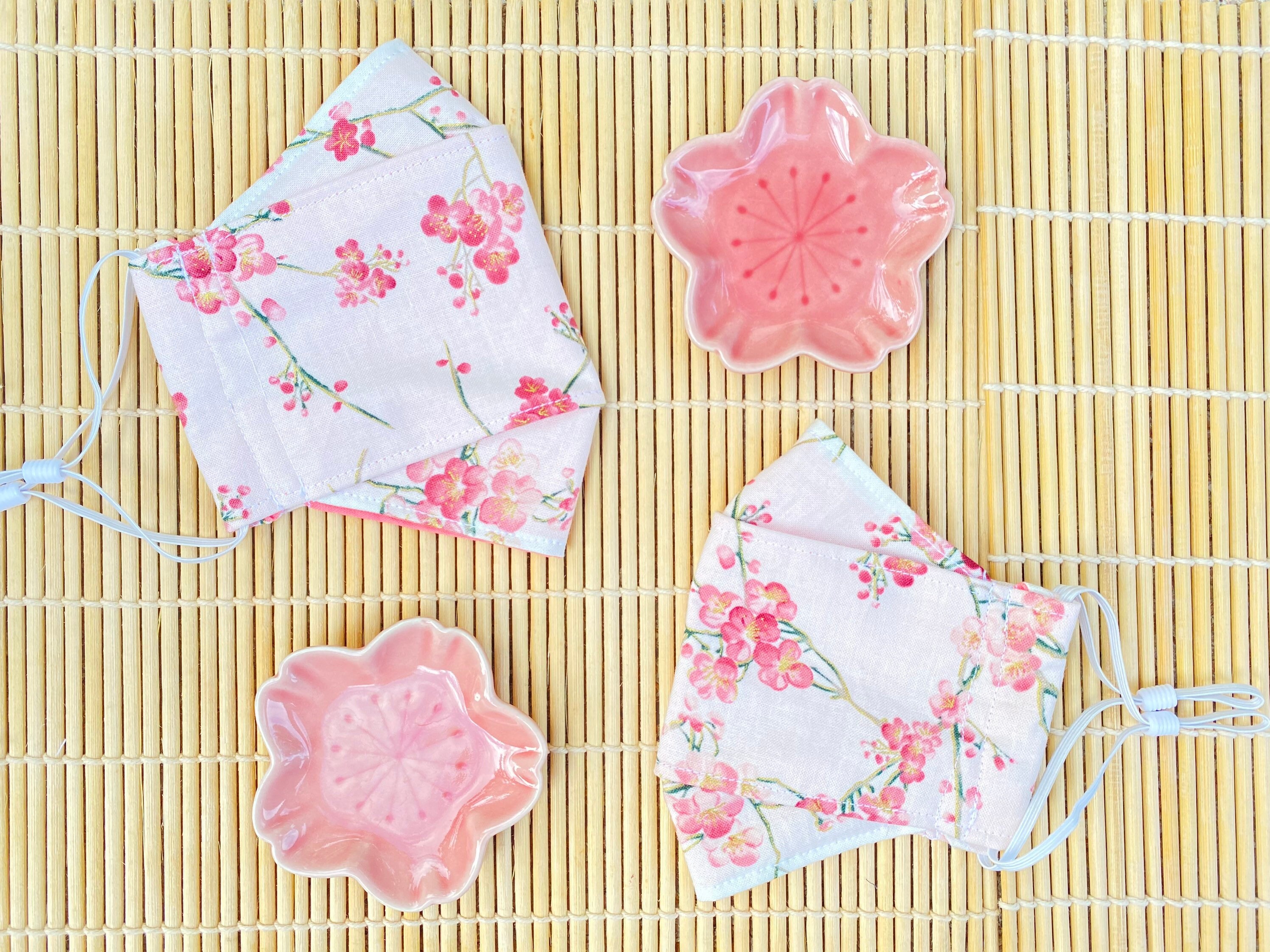 Máscara de Origami Sakura Máscara japonesa 3D Máscara | Etsy