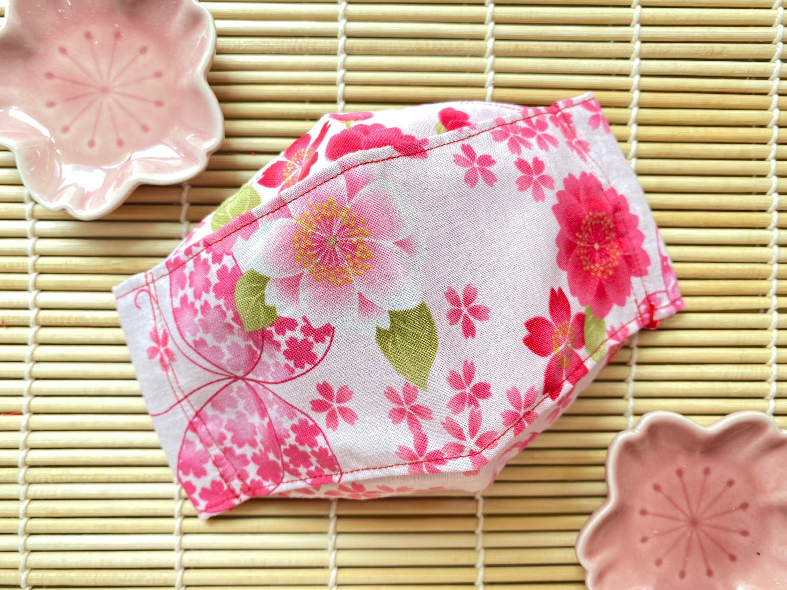 Máscara de Origami Sakura Máscara japonesa 3D Máscara | Etsy