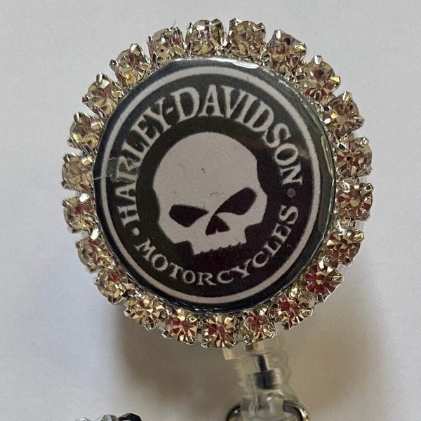Harley Davidson Retractable Badge Holder - Etsy