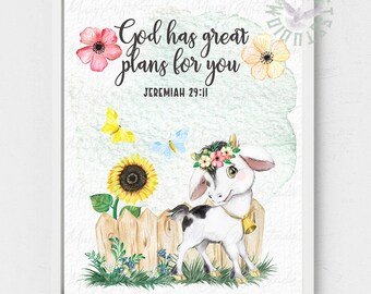 Kids Bible Verse Wall Art Christian Child Decor Superheroes - Etsy