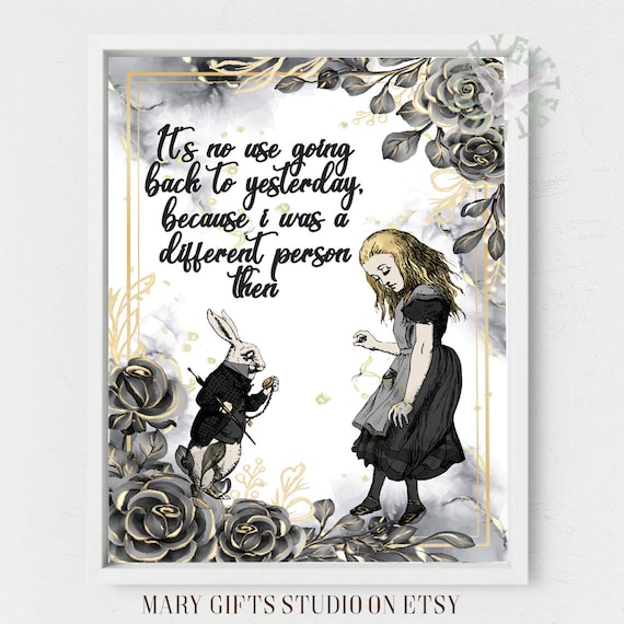 Rabbit Alice Wonderland Quotes