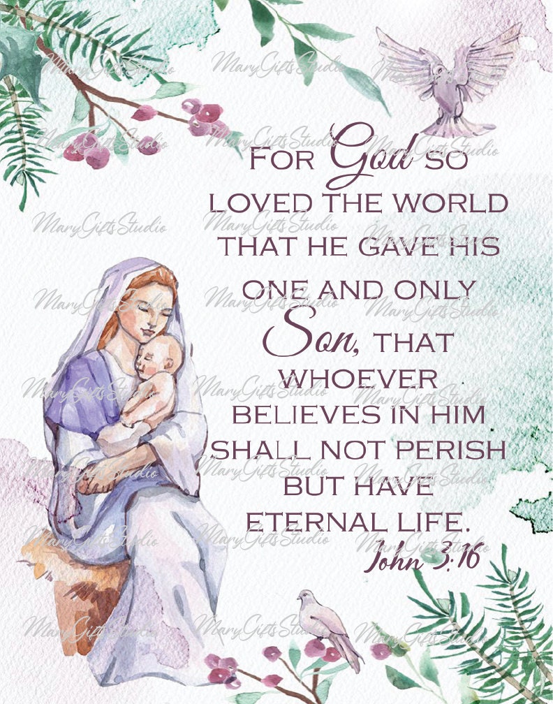 Christmas Bible Verses to Celebrate Jesus' Birth,printable Bible Verse ...