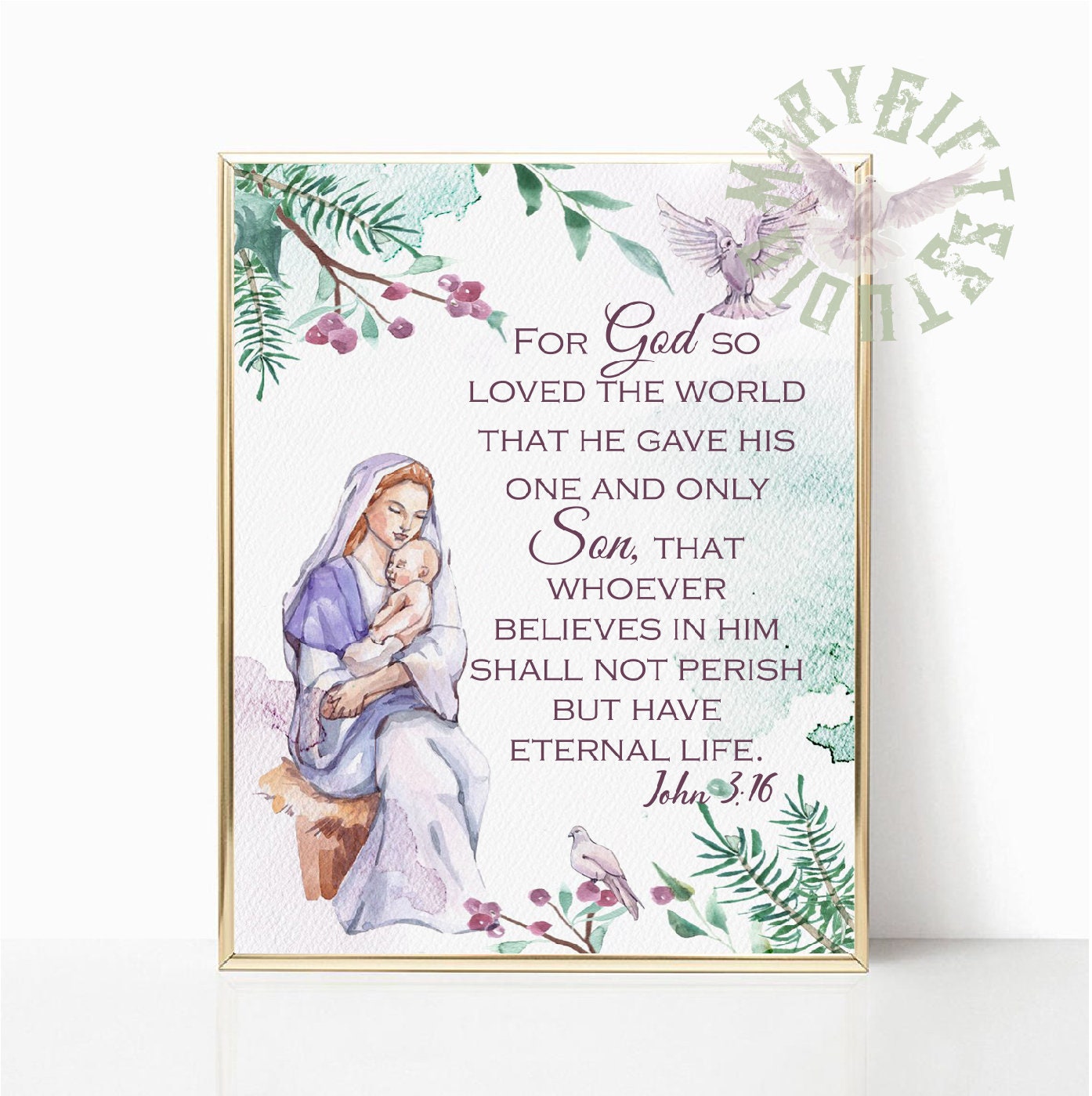 Christmas Bible Verses to Celebrate Jesus' Birth,printable Bible Verse ...