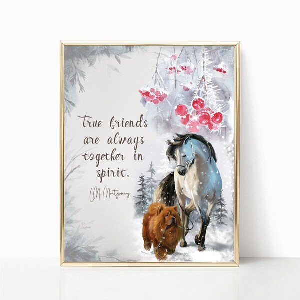 L M Montgomery Quote - Etsy