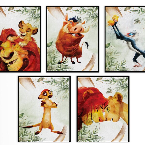 Lion King Poster - Etsy