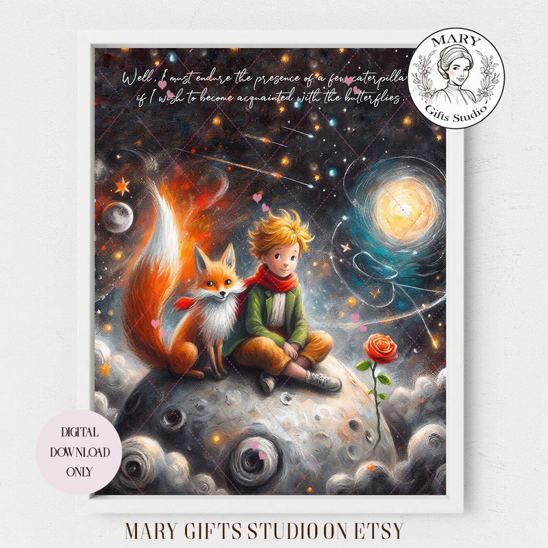 The Little Prince Poster - Etsy