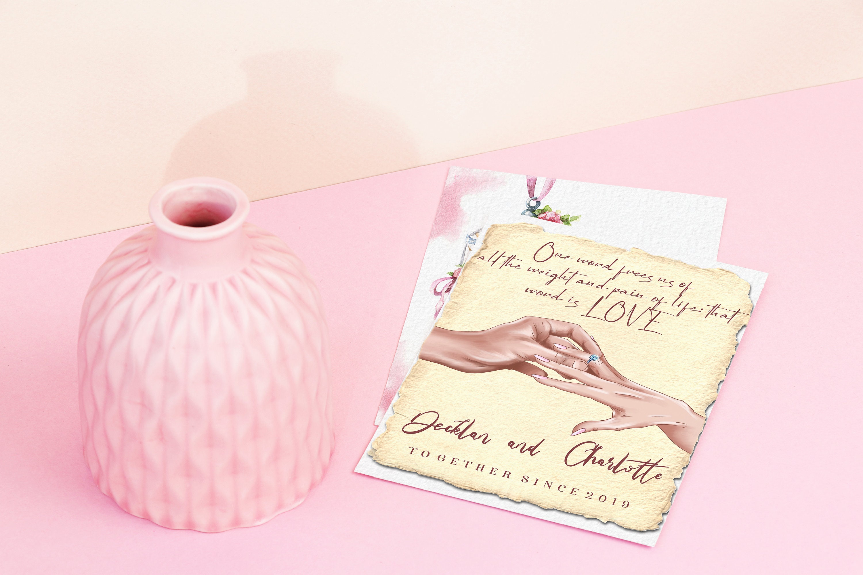 Personalised Print Custom Couple Names Print Gift for Wife Husband ...