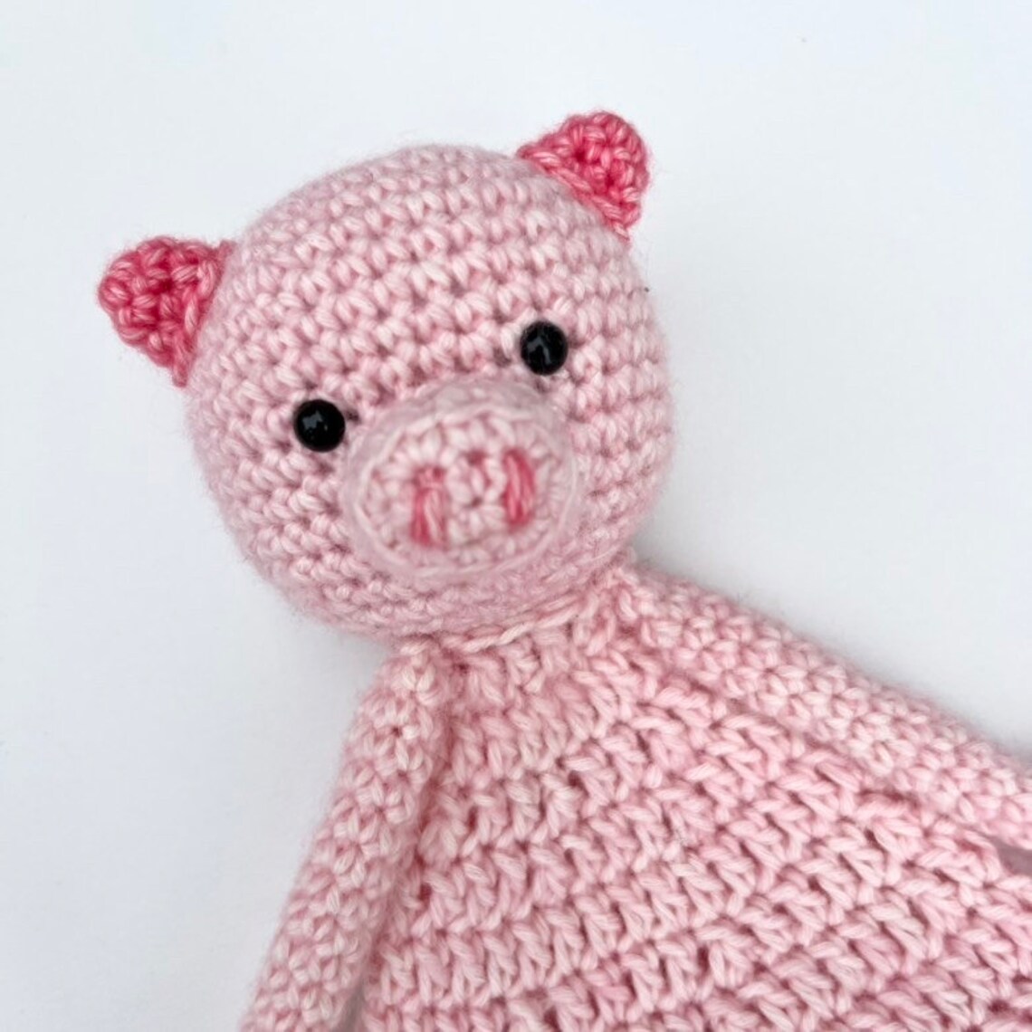 Pig Baby Lovey Amigurumi Crochet Pattern Rag Doll Comforter - Etsy