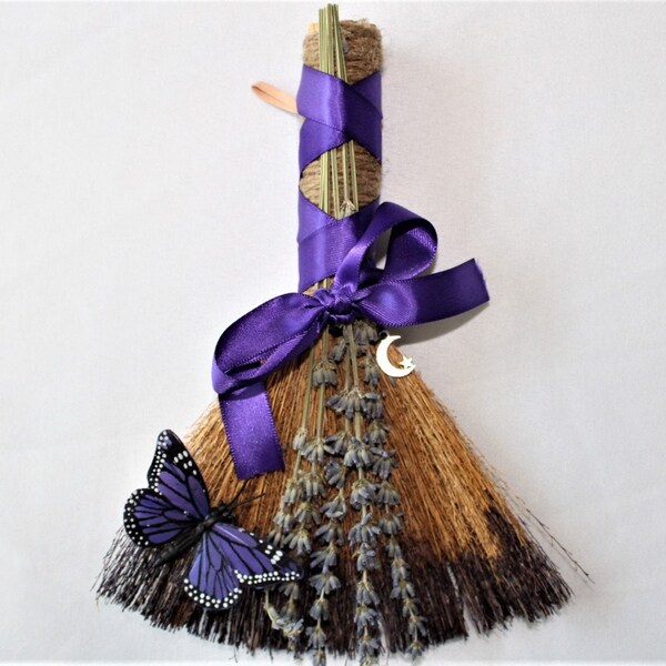 Purple Broom - Etsy