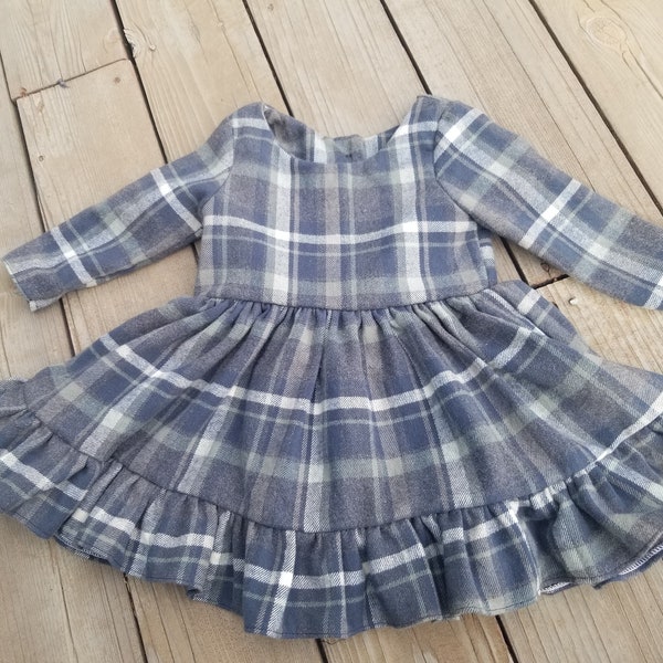 Flannel Dress - Etsy