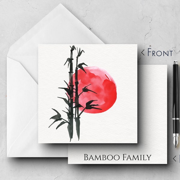 Japanese Bamboo Calligraphy - Etsy