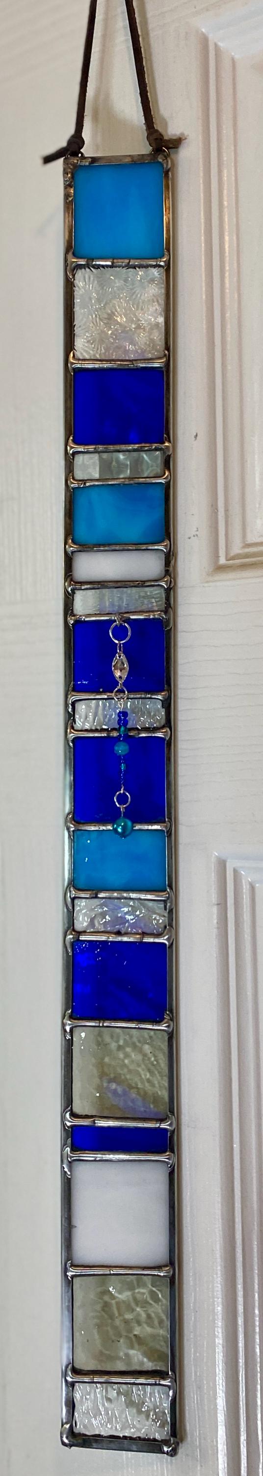 Stained Glass Color Strips With Bead Accents - Etsy