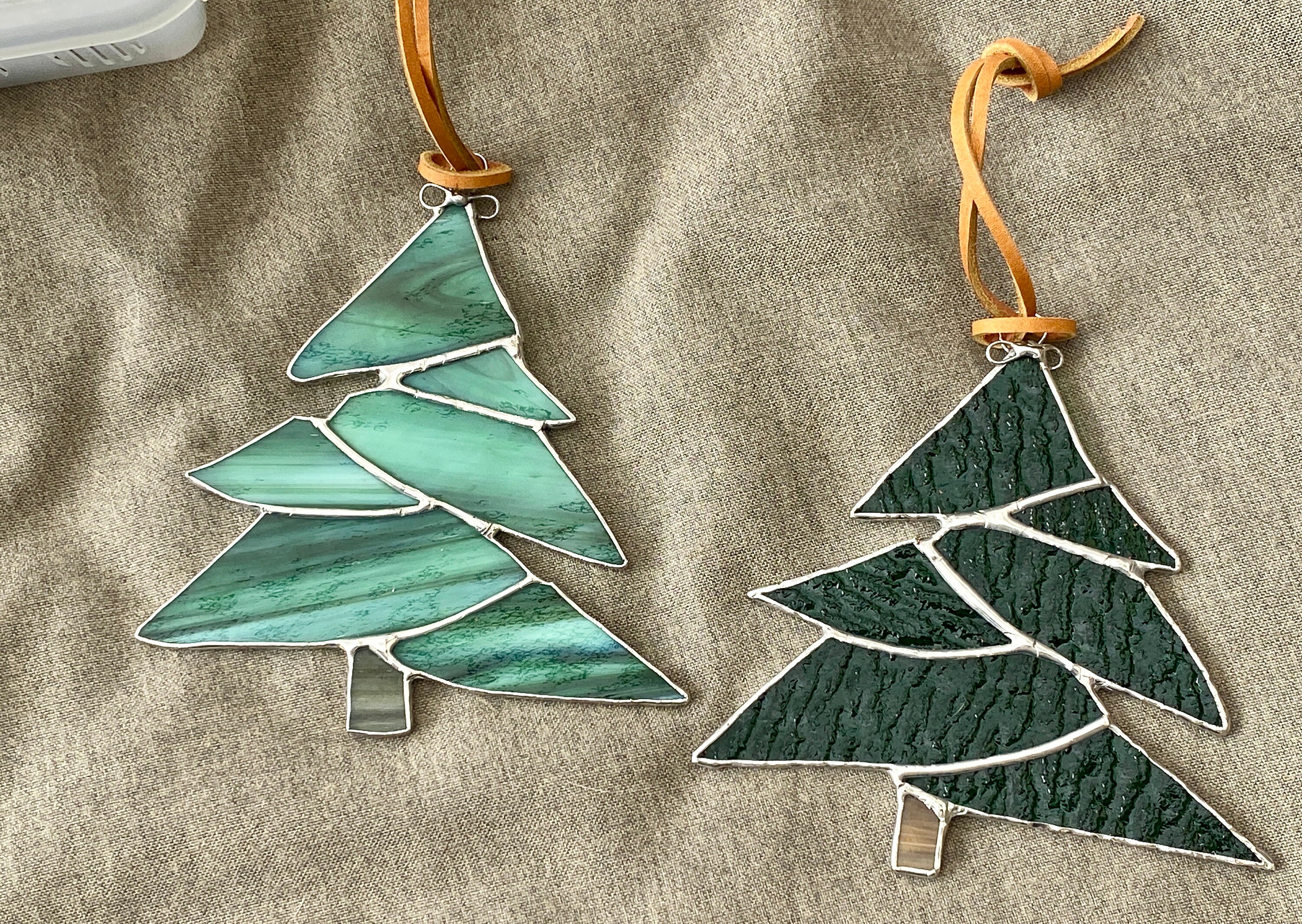 Stained Glass Pine Tree - Etsy
