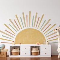 Sun Decal - Etsy