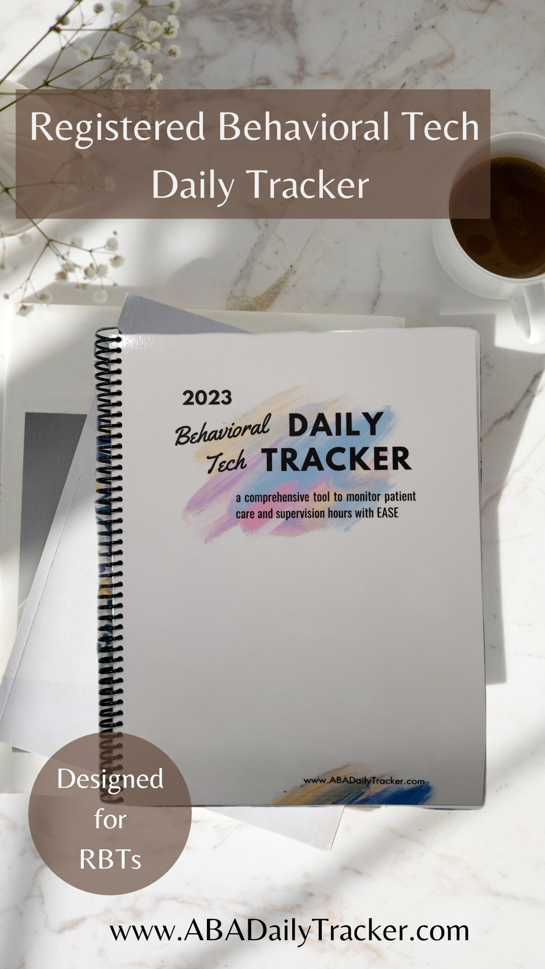 RBT Daily Tracker ABA Therapy Planner Registered - Etsy