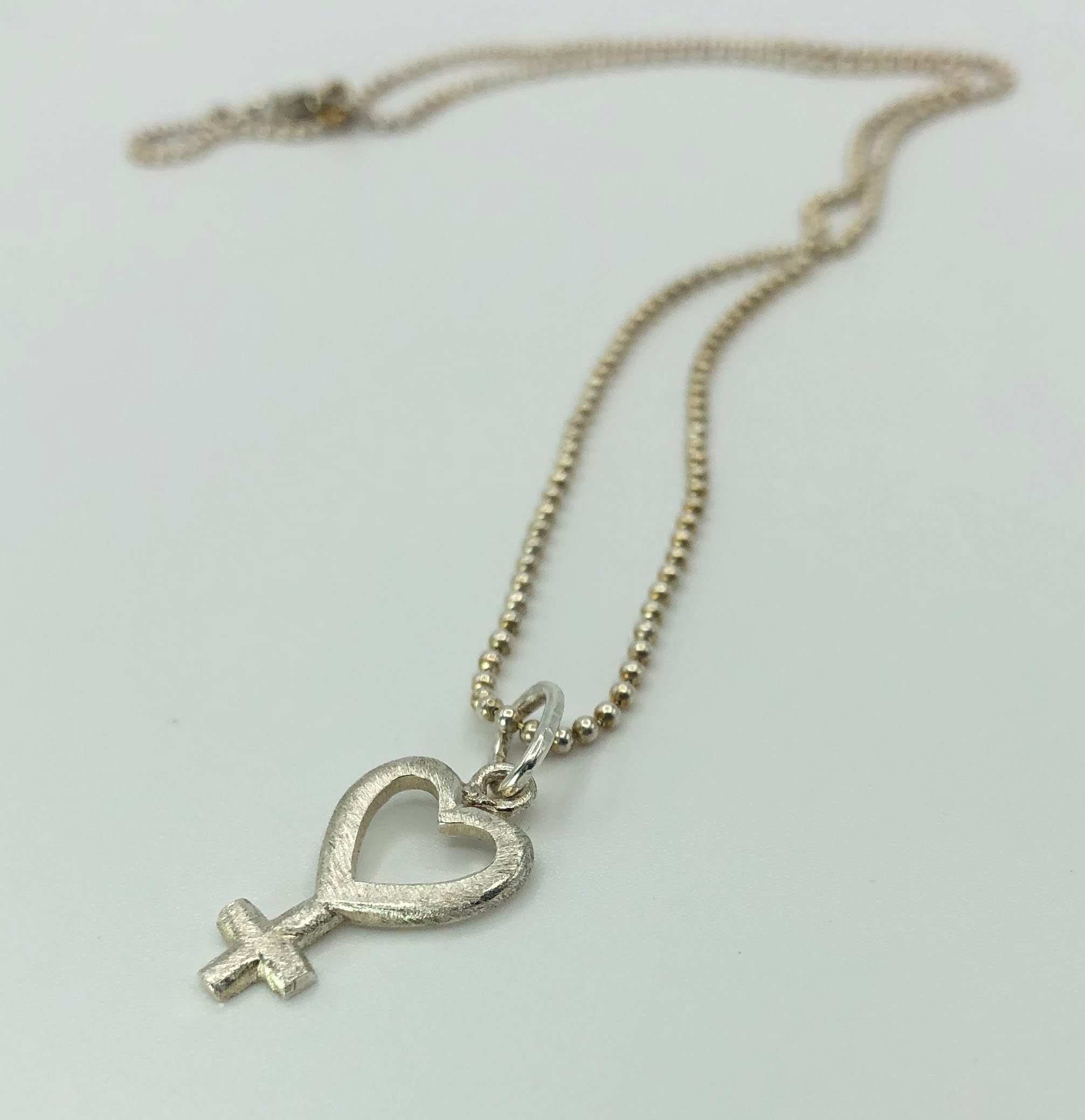 Female Symbol Necklace, Venus Symbol Necklace, Woman Symbol Charm ...