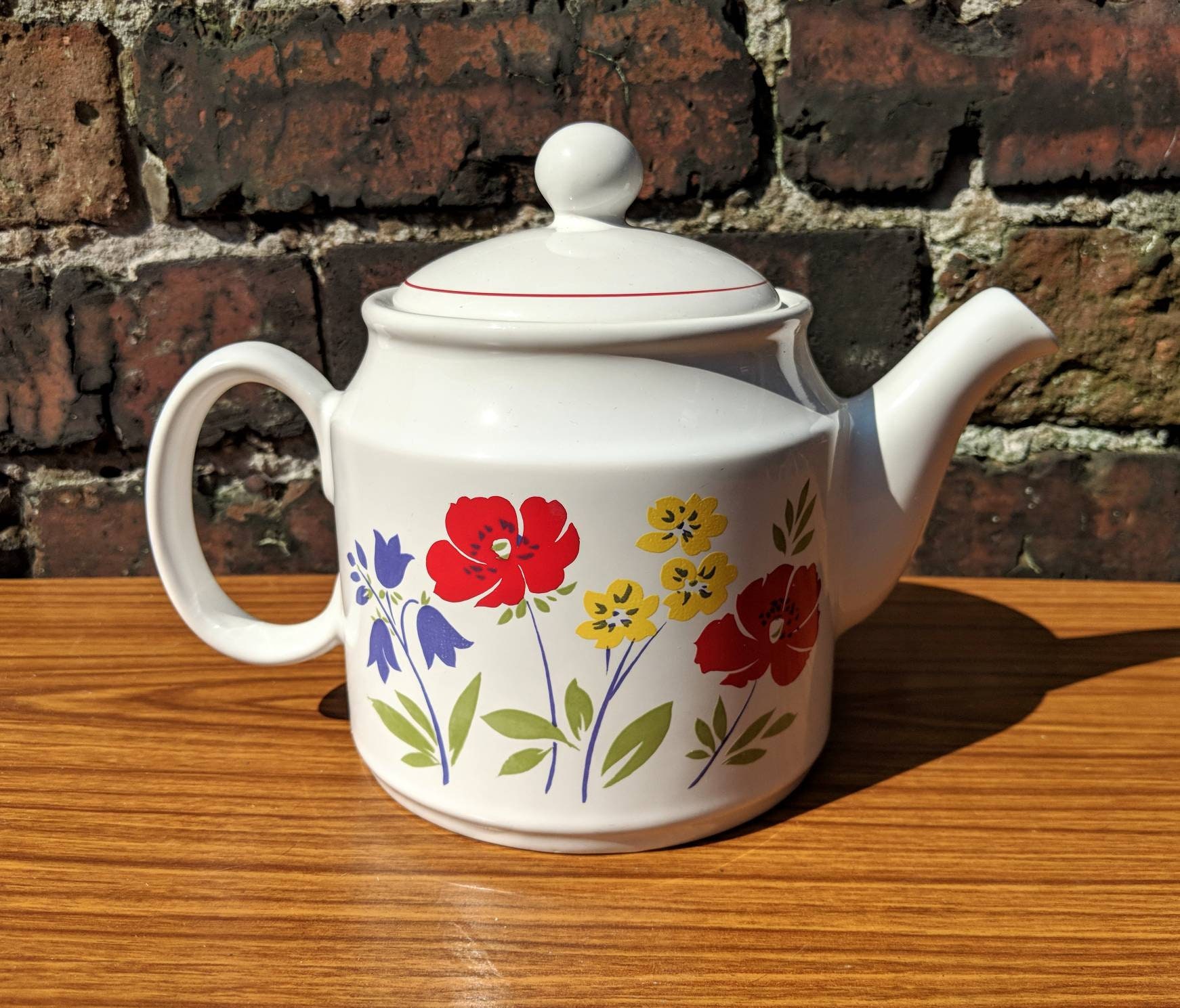 Vintage Sadler Teapot, Flower Pattern, Sadler, Teapot, Tea, Vintage ...