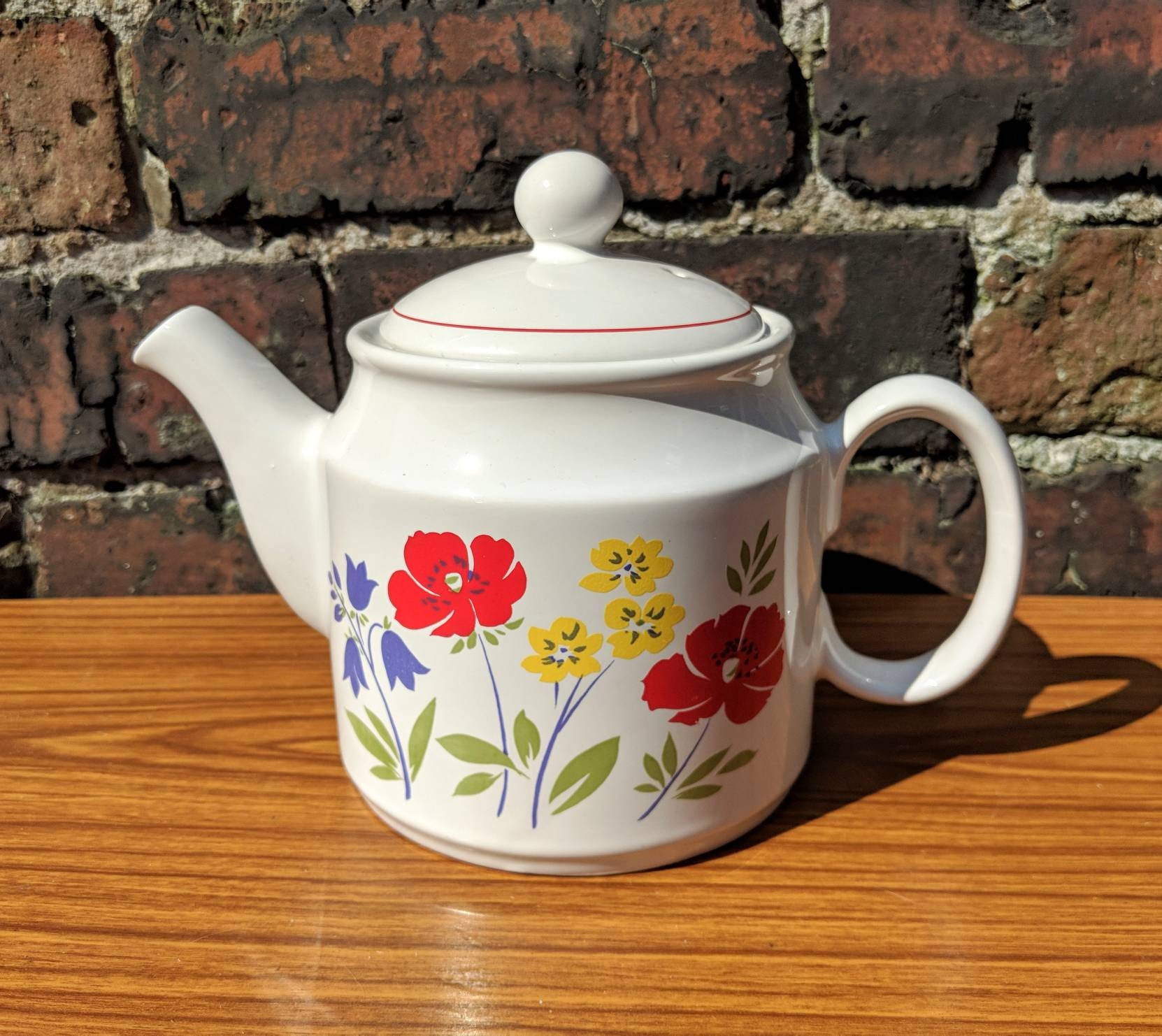 Vintage Sadler Teapot, Flower Pattern, Sadler, Teapot, Tea, Vintage ...