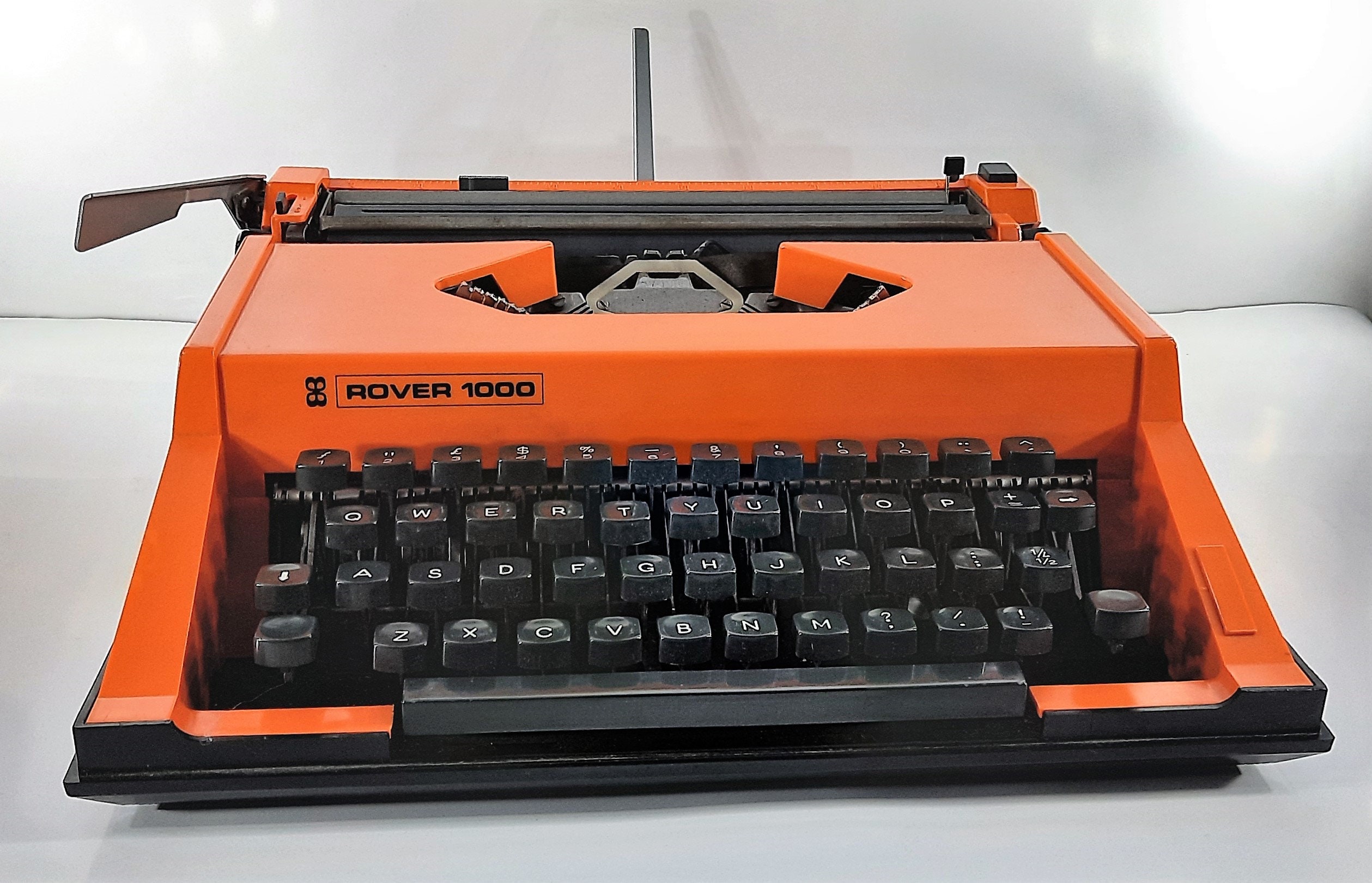 Office Home & Living T086 Vintage 1970s Italian design black mechanical ...