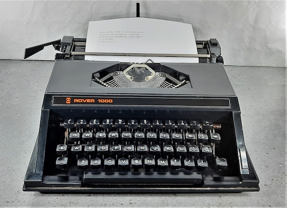 Office Home & Living T086 Vintage 1970s Italian design black mechanical ...