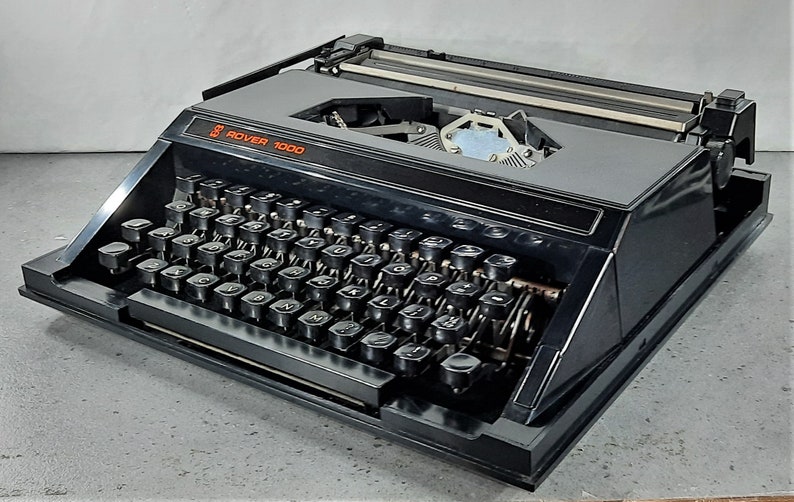 Office Home & Living T086 Vintage 1970s Italian design black mechanical ...