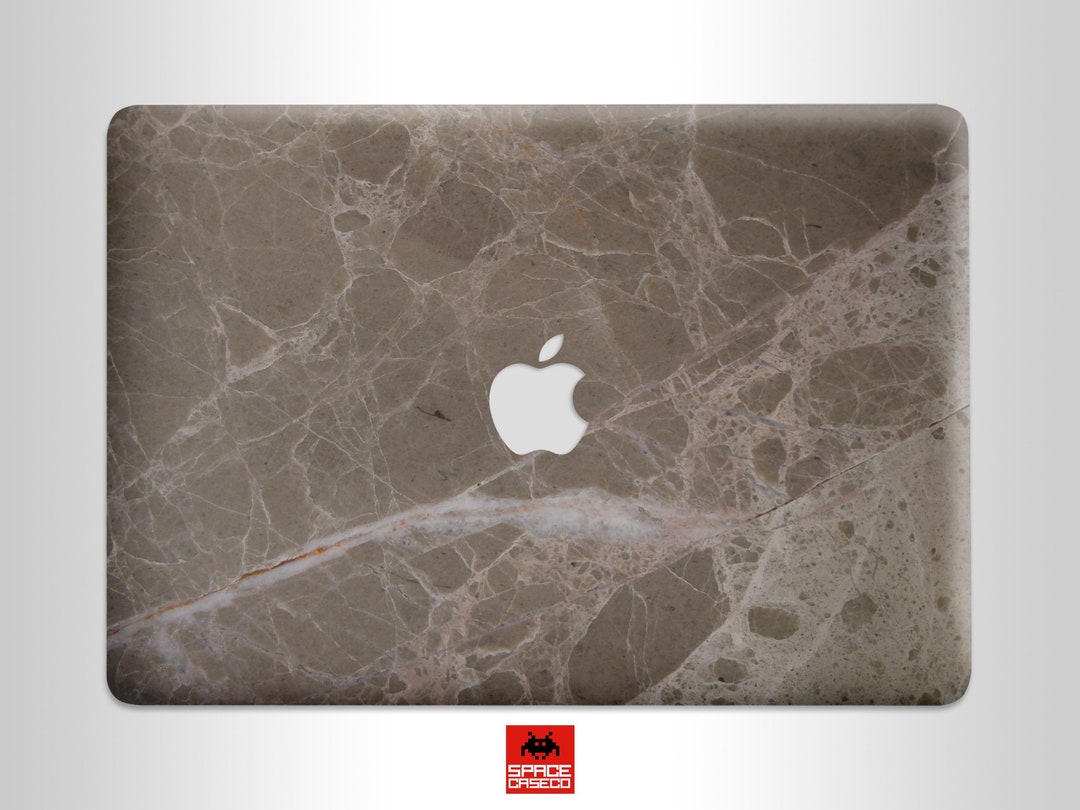 Grey Marble Print MacBook Vinyl Skin Decal for MacBook Air 13 Air 15 ...