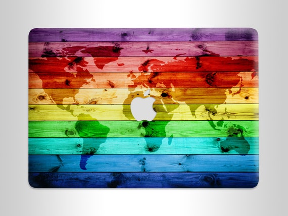 Rainbow Macbook Air Skin Macbook Pro Skin Macbook Skin | Etsy