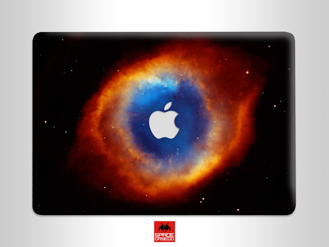 M57 the Ring Nebula MacBook Vinyl Skin Black Space Sticker MacBook Pro ...