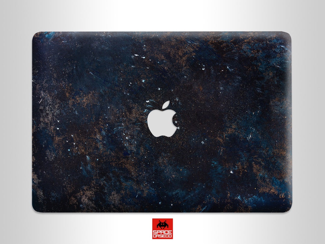Dark Blue MacBook Vinyl Skin Decal for All MacBook Models M1 M2 M3 M4 ...