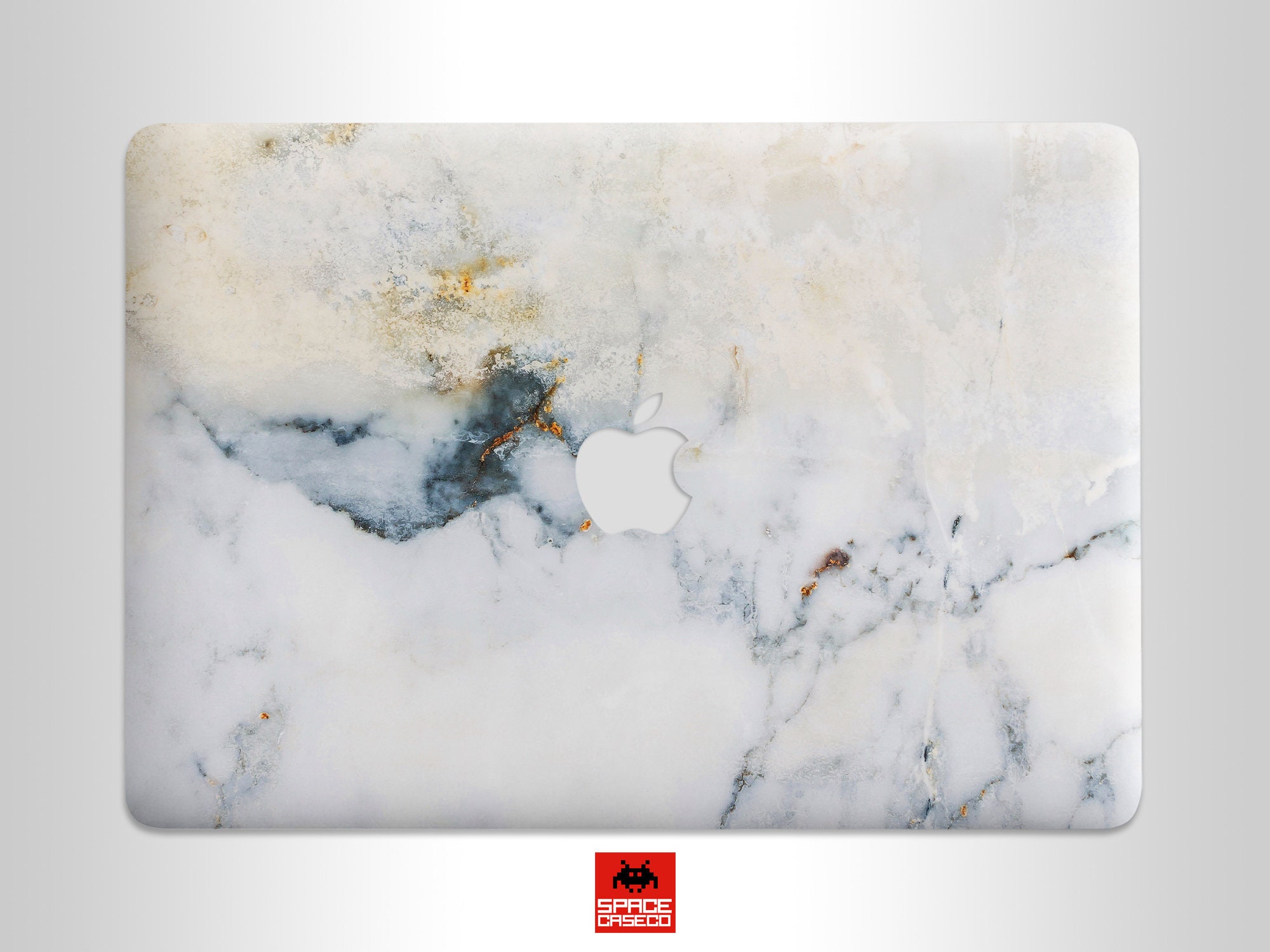 Macbook Skin Marble White Texture Background Skin Colored - Etsy