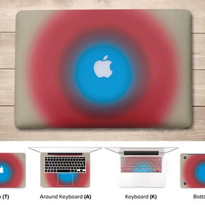 MacBook Skin Colorful Skin Texture Background Skin Colored Apple ...