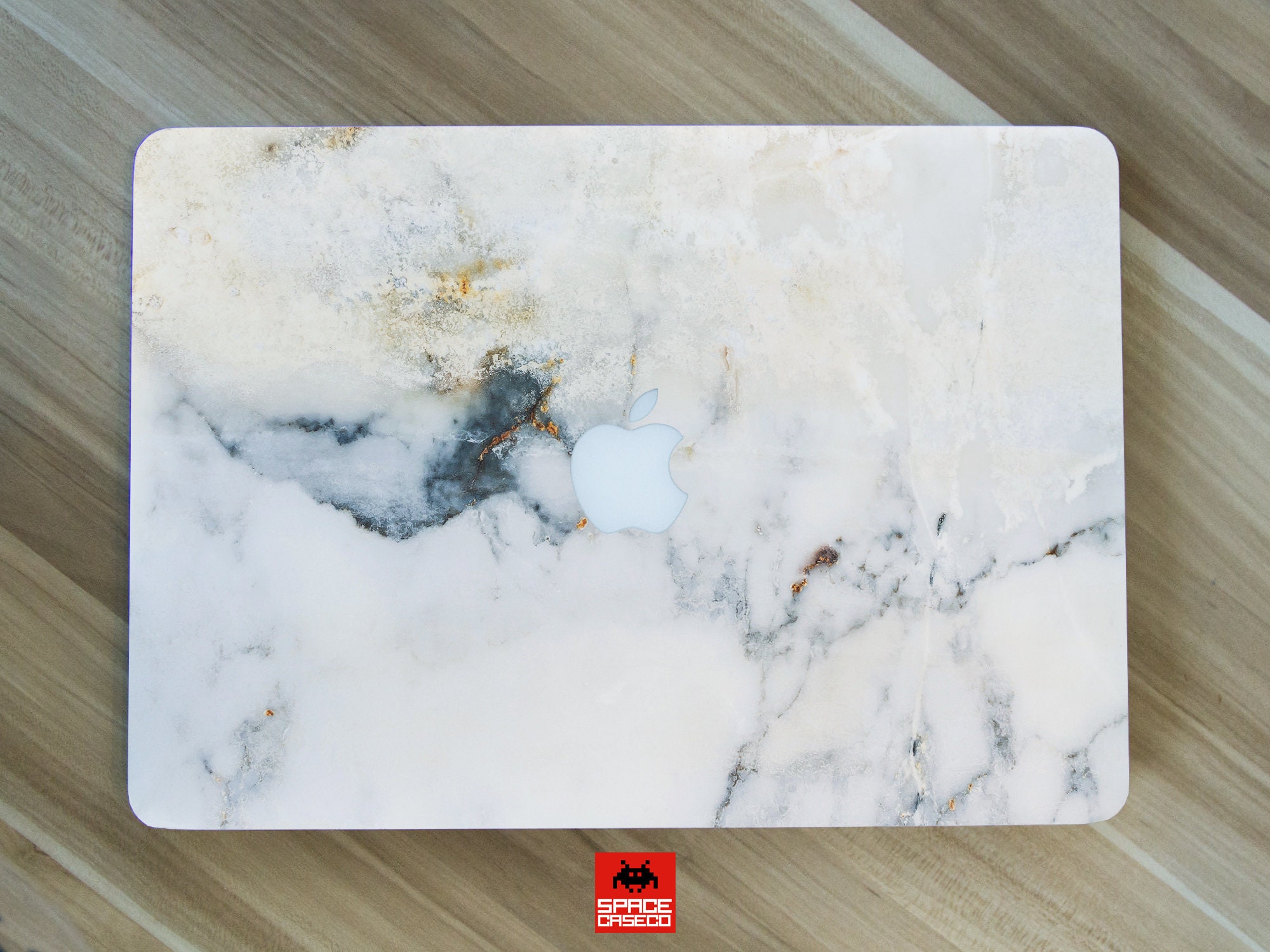 Macbook Skin Marble White Texture Background Skin Colored - Etsy