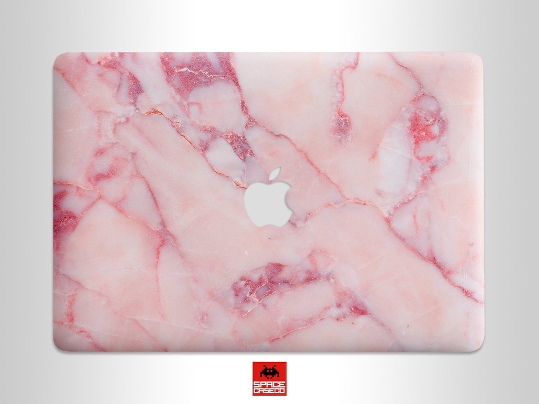 Pink Marble MacBook Skin, Vinyl Decal Full Cover - Etsy