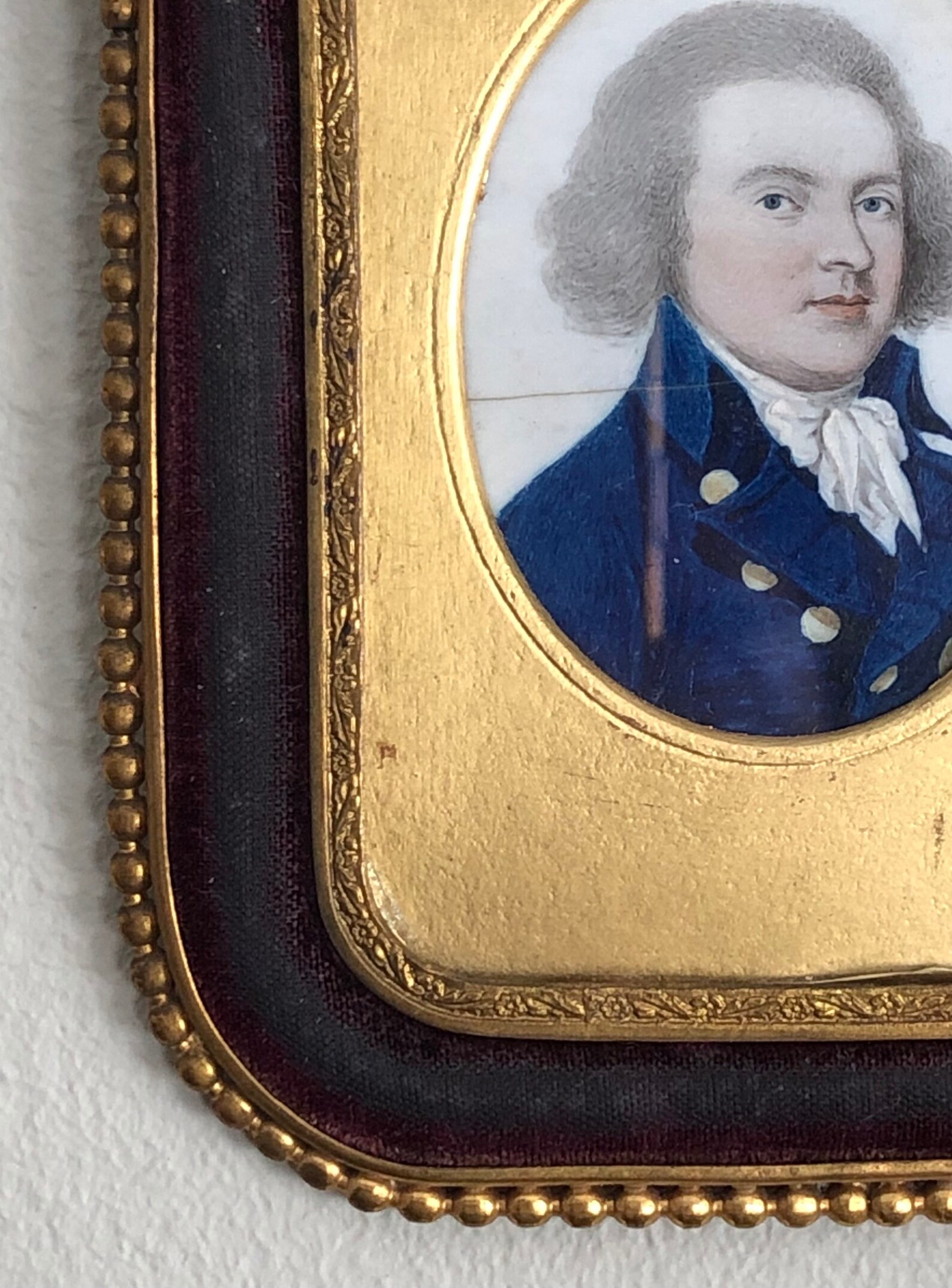 Antique miniature portrait painting 19th century 1800s | Etsy
