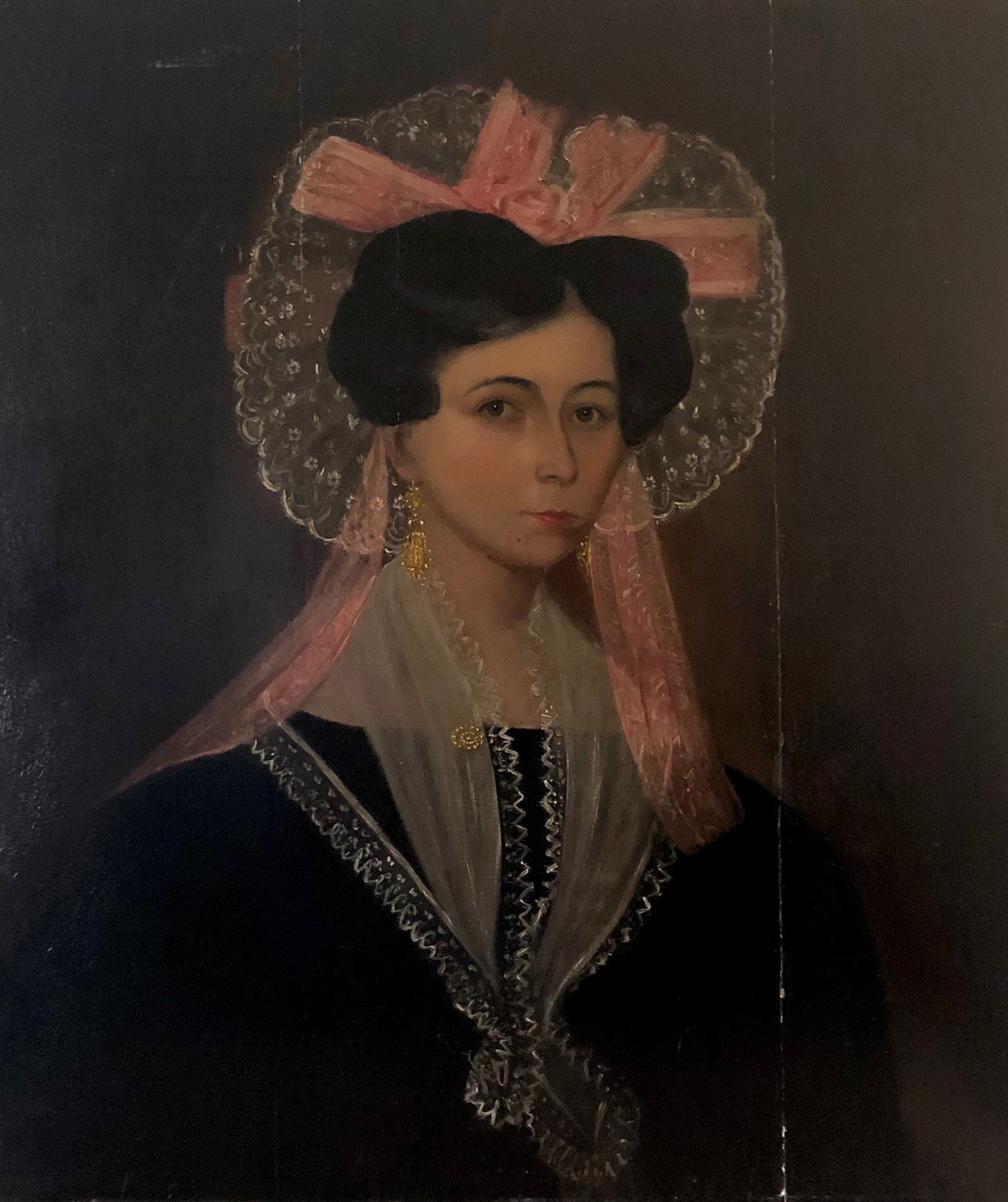 Antikes Ölgemälde Original Öl auf Panel Gemälde GROß 1800er Jahre ...