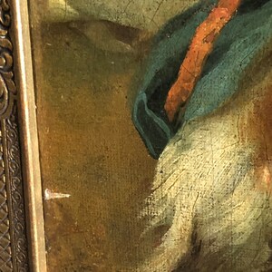 Antique Painting 18th Century French School Oil Painting on Canvas ...