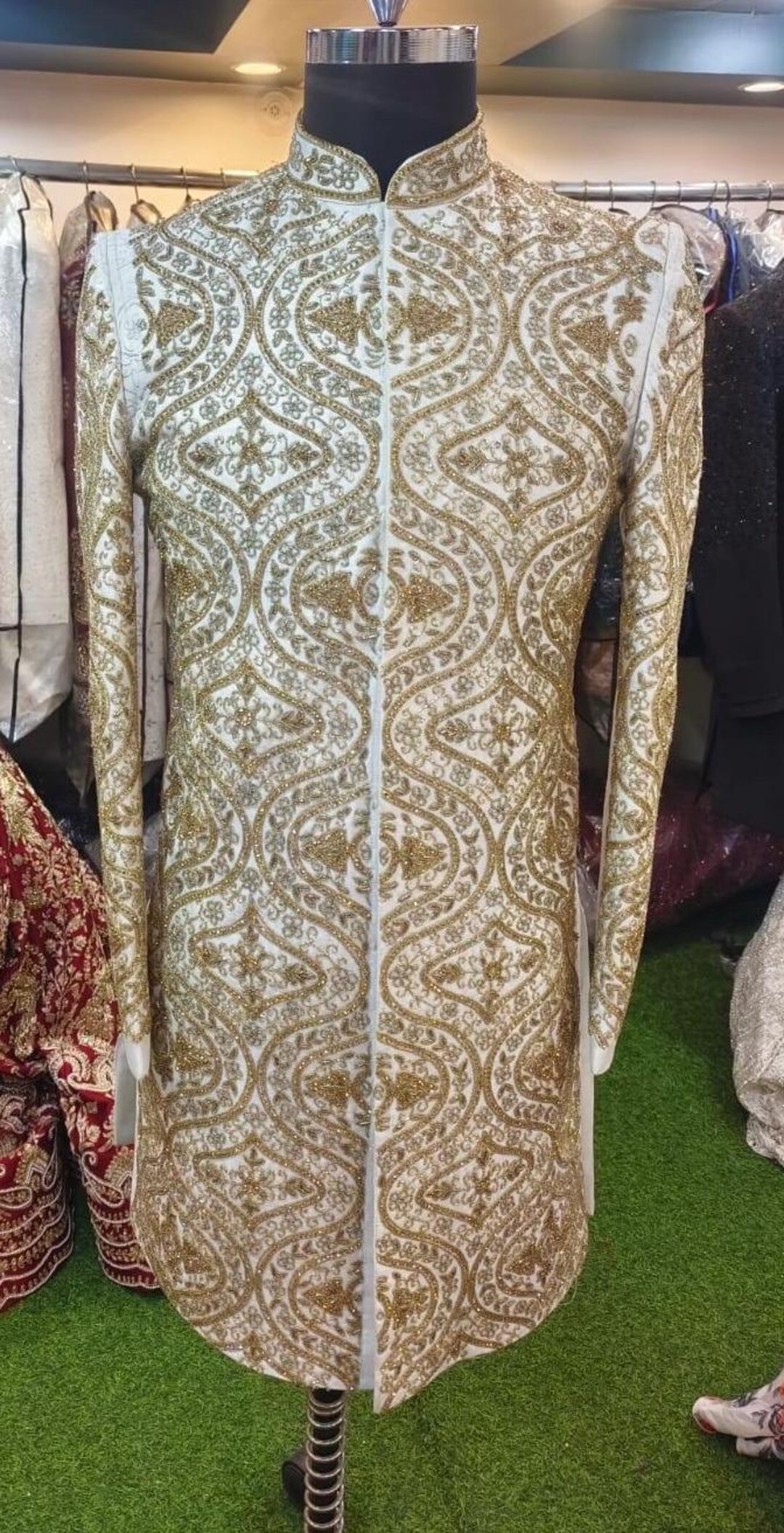 Men's Luxurious Wedding Suit and Party Wear Dress . Indian Handmade ...