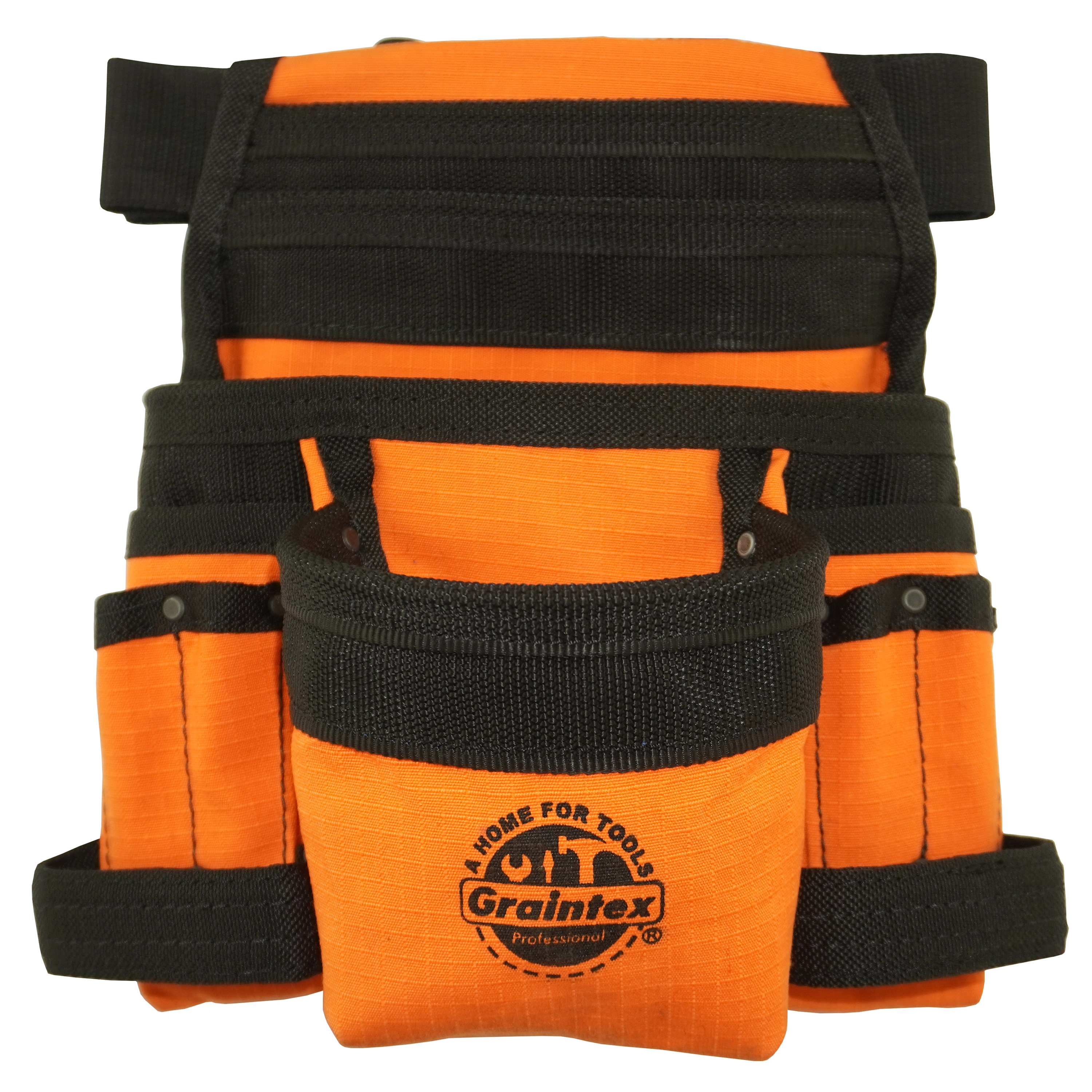 10 Pocket Finisher Tool Pouch Hunter Green Color Rip-stop Canvas With 2 ...