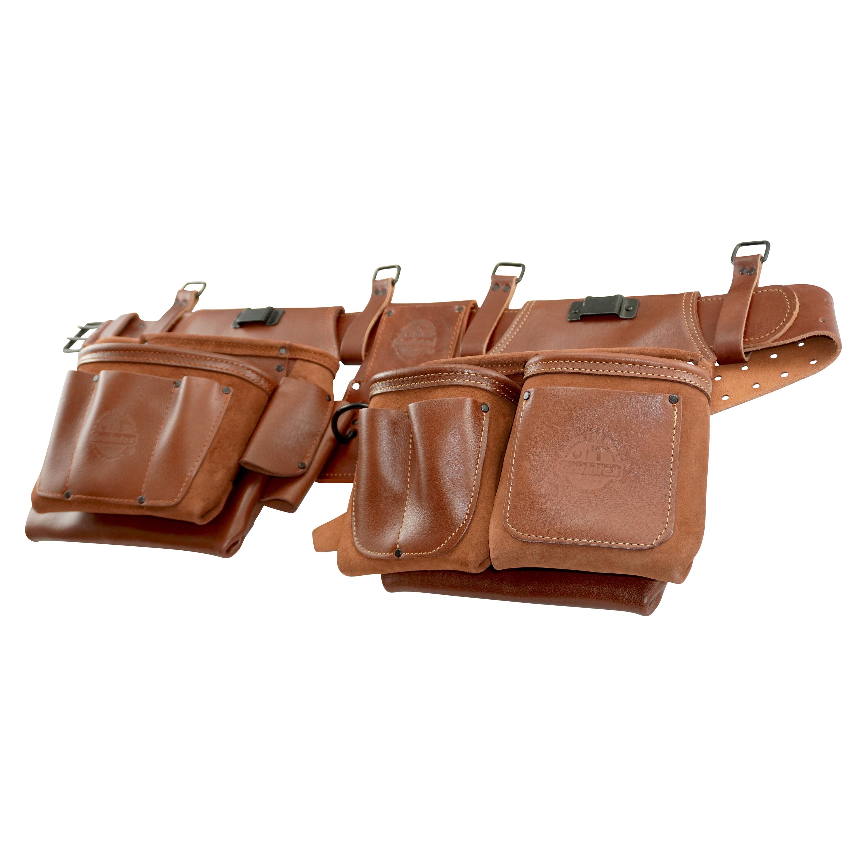 Graintex 4-piece 14 Pocket Framers Tool Belt Combo Ambassador Series ...