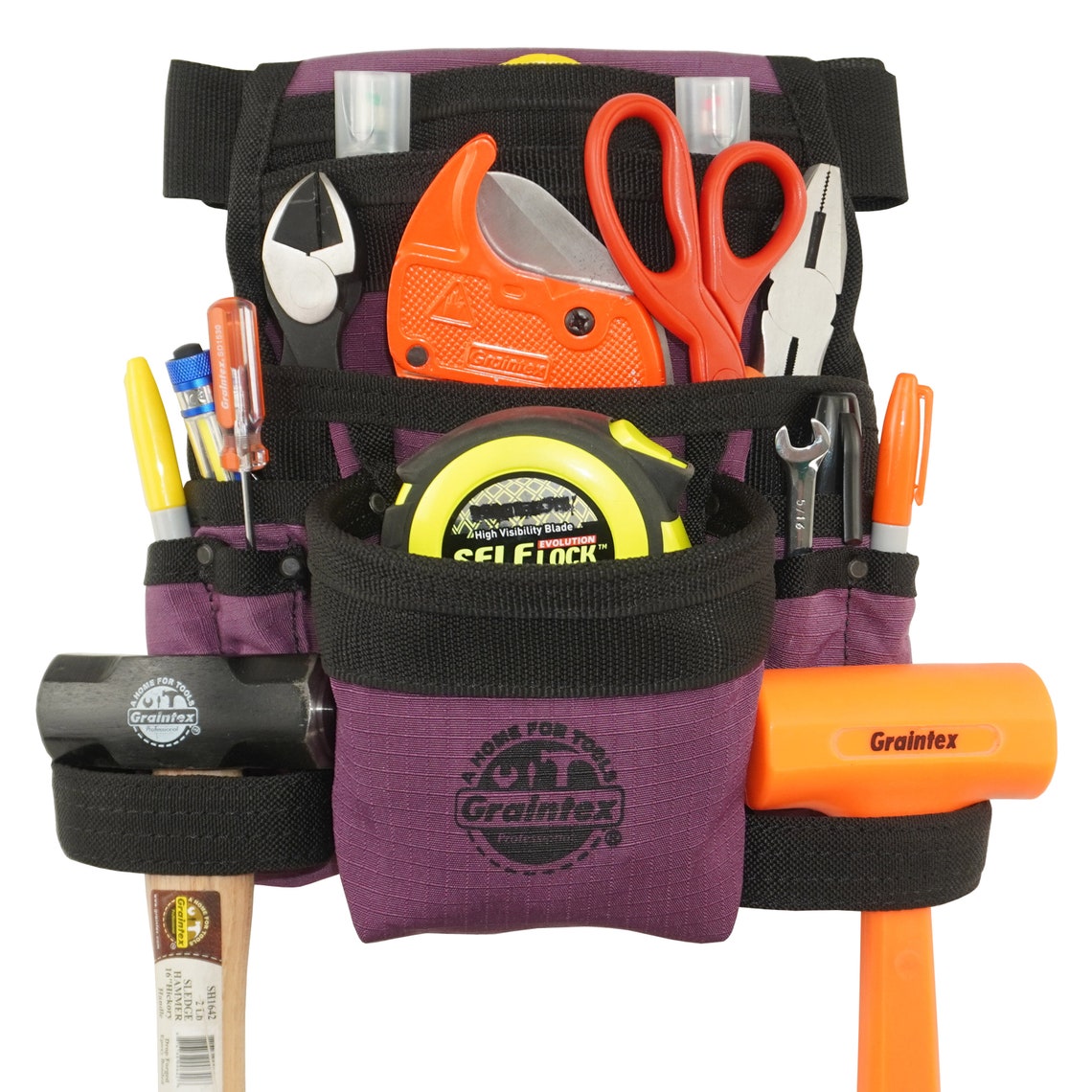 10 Pocket Finisher Pink Tool Pouch W/ Rip-stop Canvas & 2 - Etsy