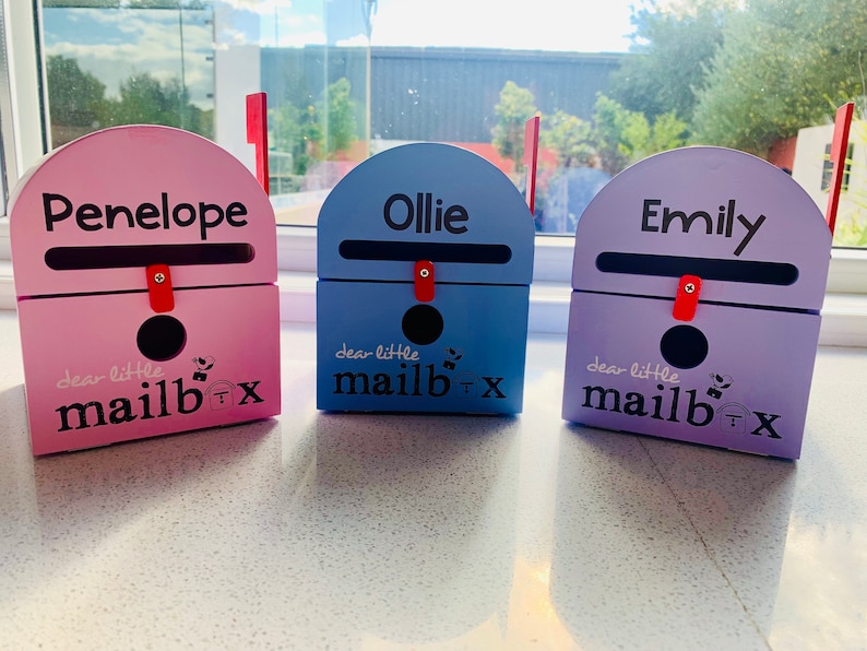 Personalised Children's Wooden Mailbox - Etsy