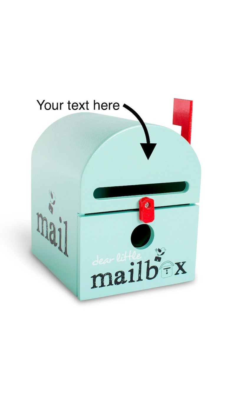 Personalised Children's Wooden Mailbox - Etsy