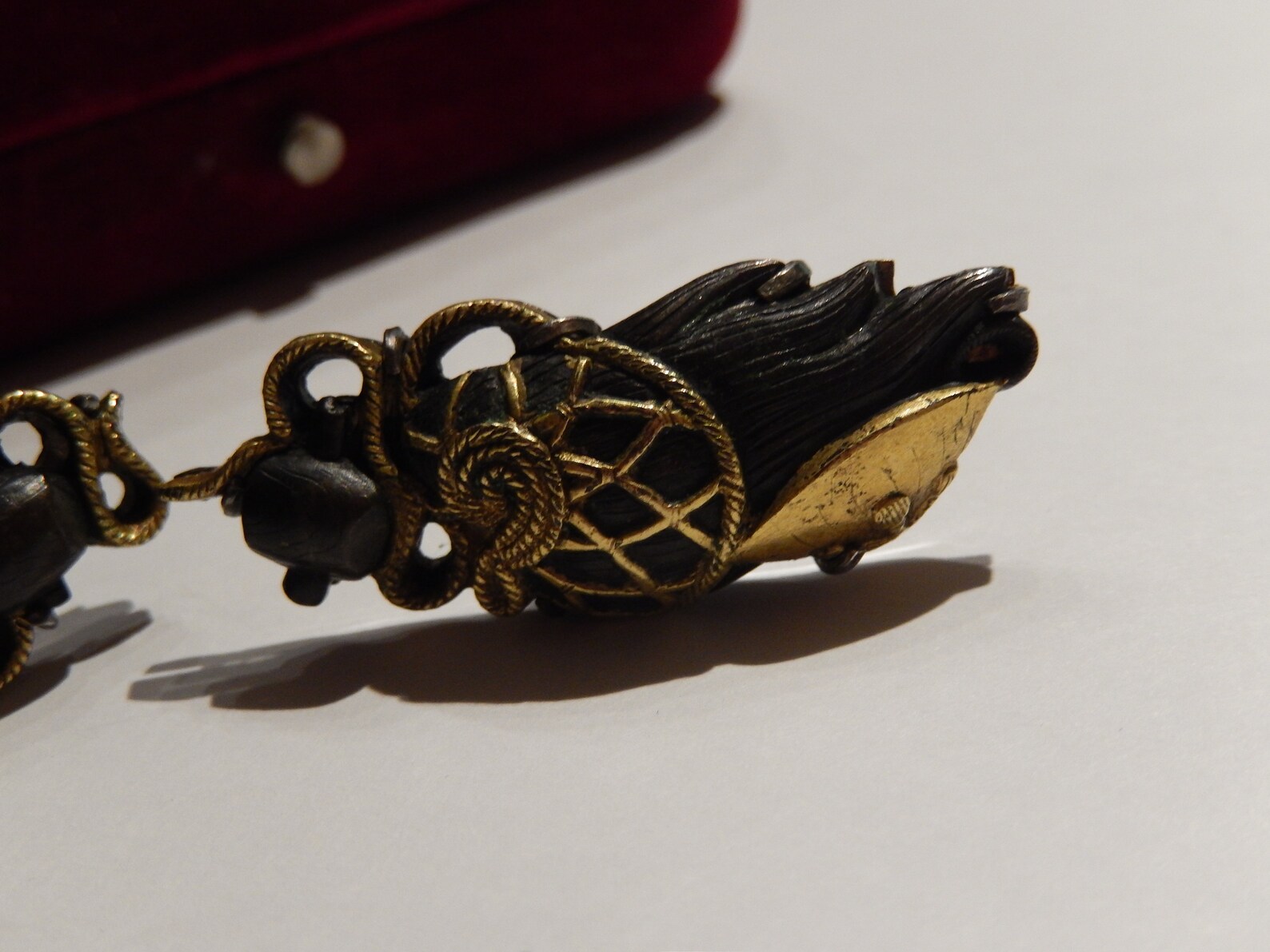 Vintage Japanese Mix Metal Shakudo Silver Gold Bronze - Etsy