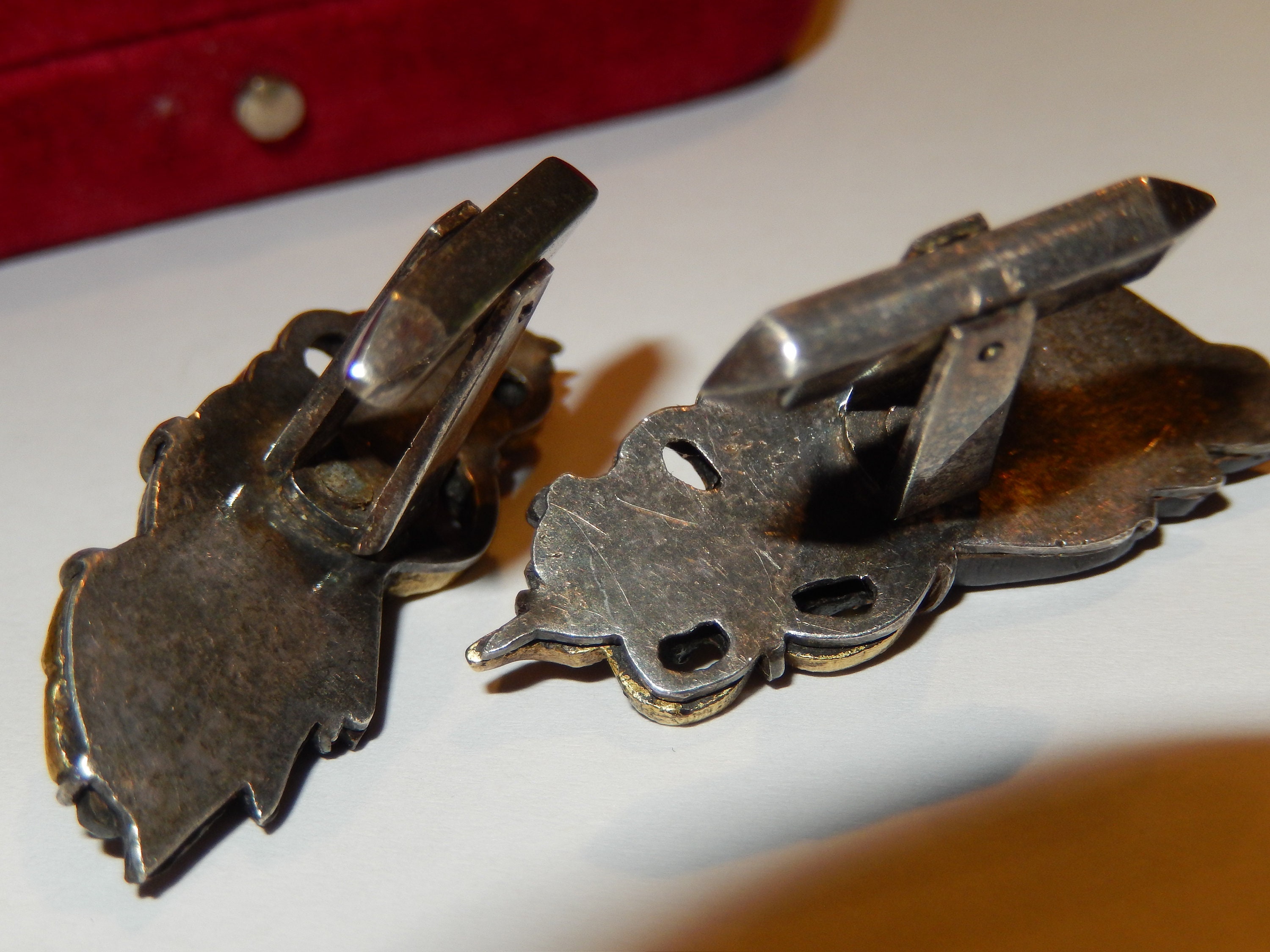 Vintage Japanese Mix Metal Shakudo Silver Gold Bronze - Etsy