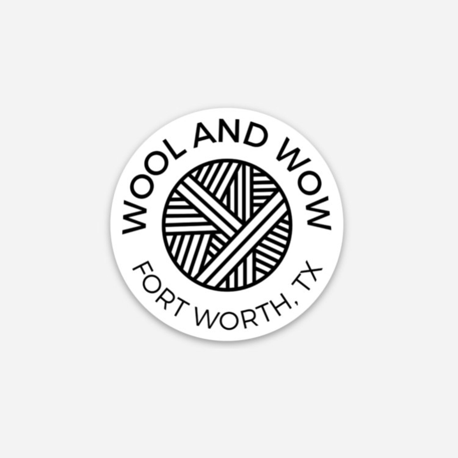 Wool & Wow Sticker - Etsy